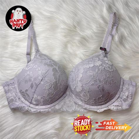 Jual L Senza Sugar Hello Push Up Bra Ls 008 Abu Muda Impor Hanya Bra Shopee Indonesia