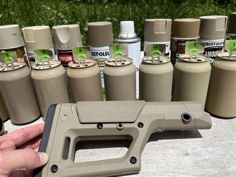 Fde Tan Color Swatch Megathread R Rattlecannedguns