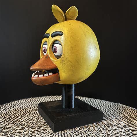 Stl Datei Chica Head Fnaf Five Nights At Freddys・3d Druckbares