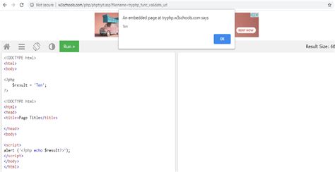Javascript How To Add An Alert After Page Loading With An Php Value