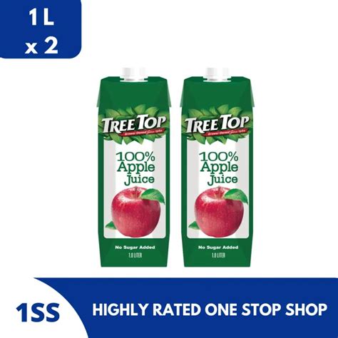 Tree Top Apple Juice Tetra Pack Liter Set Of Lazada PH