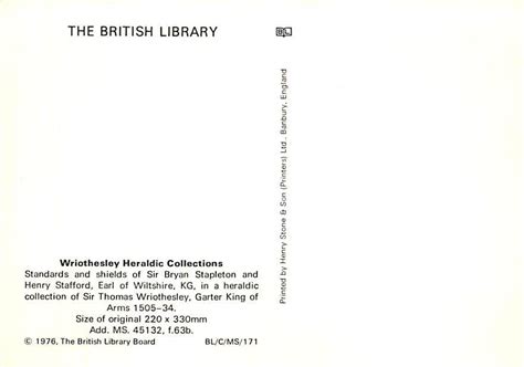 Wriothesley Heraldic Collections The British Library Topics Other