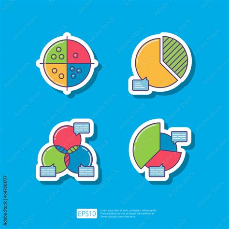 Data Selection And Demographic Analysis Pie Graph Analytics Venn Diagram Business Finance