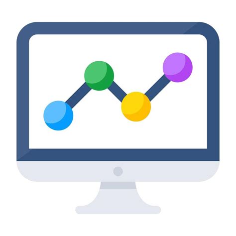 An Editable Design Icon Of Online Data Analytics Vector Art At Vecteezy