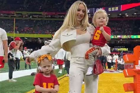 Brittany Mahomes Brings Bronze And A Sassy Sterling To Super Bowl
