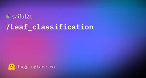 Saiful21leafclassification · Datasets At Hugging Face