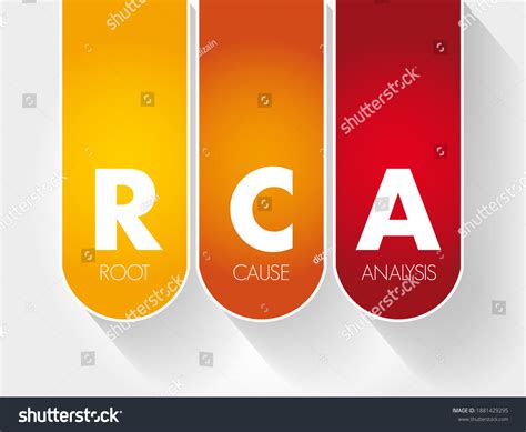 Rca Root Cause Analysis Method Problem Stock Illustration 1881429295