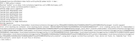 cannot clone operation not permitted and error cannot re exec