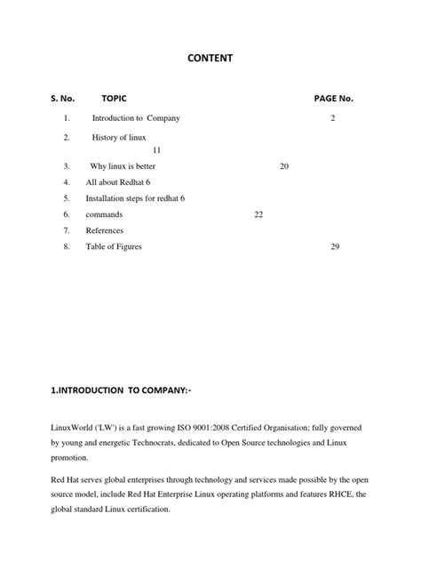 Linux Training Pdf Linux Unix
