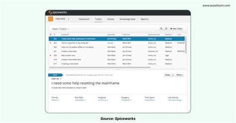 Spiceworks It Asset Management Features And Limitations