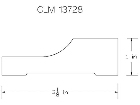 Clm 13728 Classic Mouldings Inc