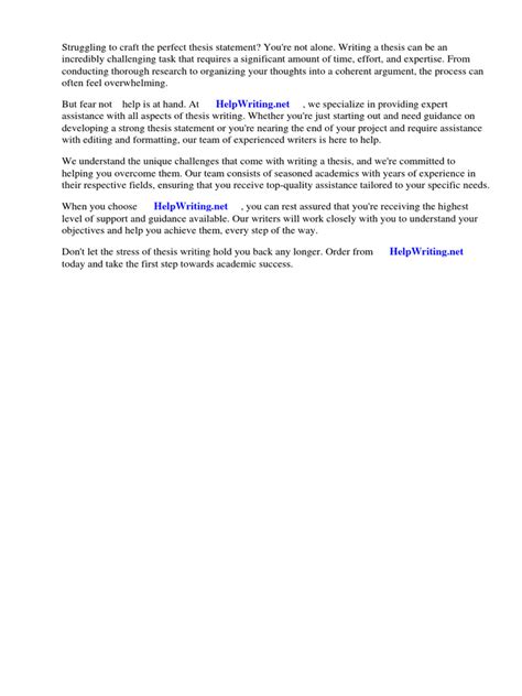 Thesis Statement Prompts Pdf Essays Thesis