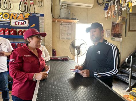 Adjuntos En La Nota Cecy Ramírez En Recorrido De Campaña Línea Directa