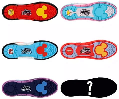 Disney Lacers Series 1 Vinyl Lacers Exclusive Mystery Pack D23 1 RANDOM Mini Sneaker ToyWiz