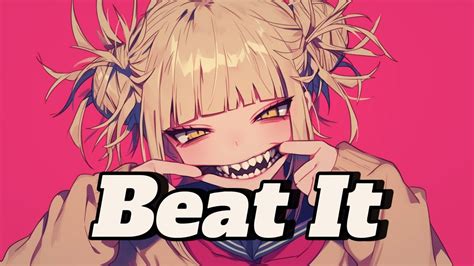 Nightcore Beat It Lyrics Sped Up Youtube Music