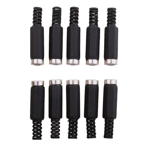 S Mm Female Dc Power Socket Plug Connector Adapter Converter Walmart Com