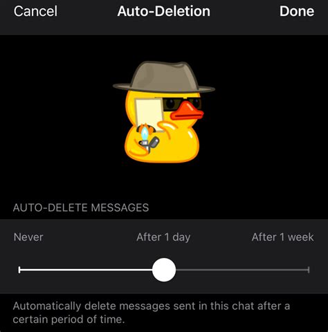 how to automatically delete all telegram messages lifehacker