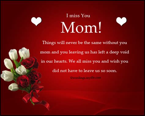 Mom Death Anniversary Quotes