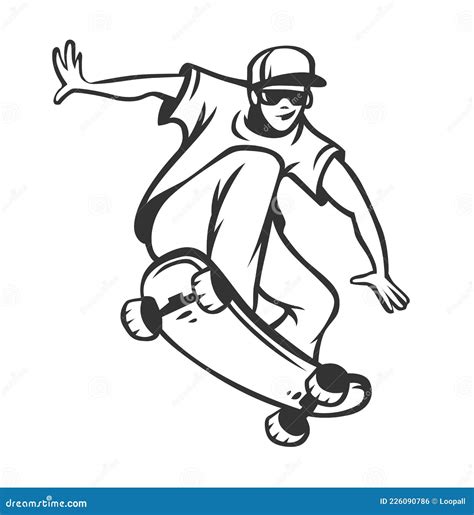 Skateboard Drawing Outline At Emma Lowell Blog