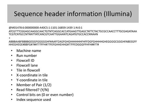 PPT Sequence File Formats PowerPoint Presentation Free Download ID