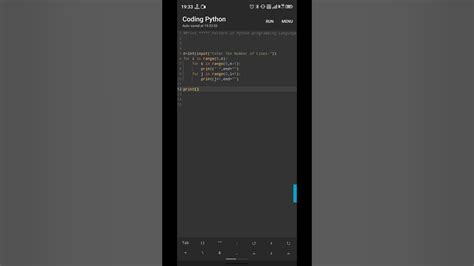 How To Print Pattern In Python Python Viral Trending Programming