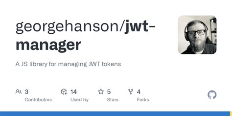 Github Georgehansonjwt Manager A Js Library For Managing Jwt Tokens