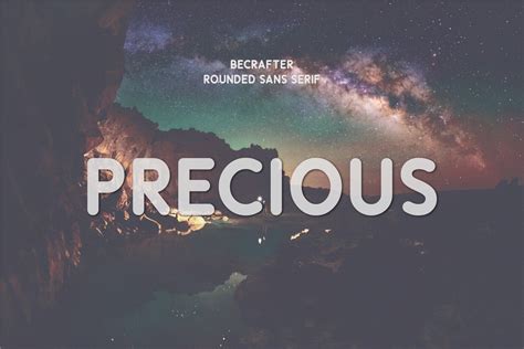 Precious Rounded Font Precious Rounded Font
