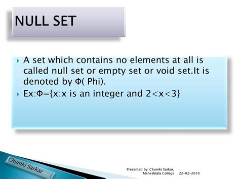 set theory chumki sarkar ppt download