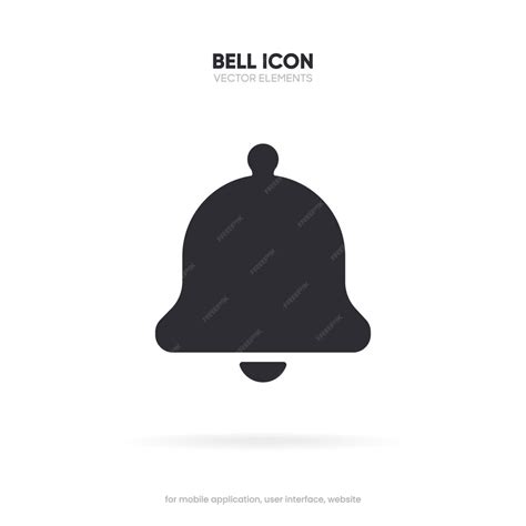Premium Vector Subscribe Button Bell Notification Icon Button And