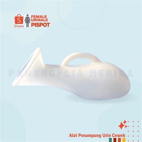 Jual Urinal Cewek Pispot Wadah Untuk Buang Air Kecil Plastik Female Urinal Shopee Indonesia
