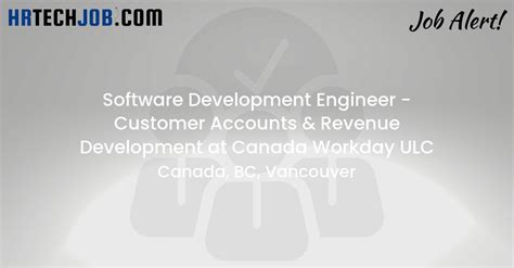 Hr Tech Feed On Linkedin Software Development Engineer Customer Accounts And Revenue