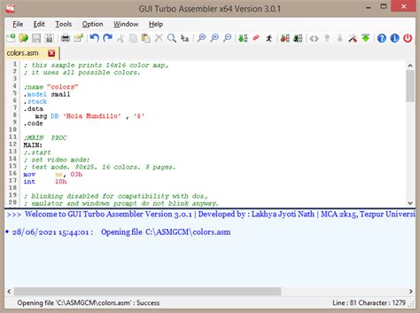 Gui Turbo Assembler Tasm Locosporelsoftware