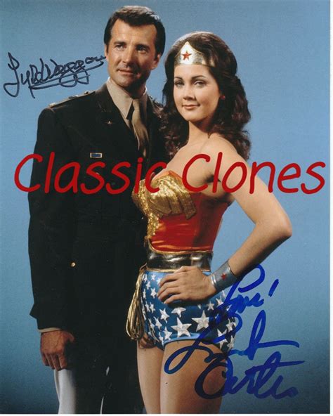 Lynda Carter And Lyle Waggoner Signed Autographed Premium Etsy