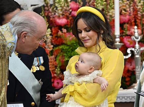Las Dos Sorprendentes Madrinas De Bautismo De La Princesa Inés De Suecia
