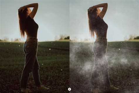 50 Dust Photo Overlays Photoshop Overlay Smoke Overlay Cinematic