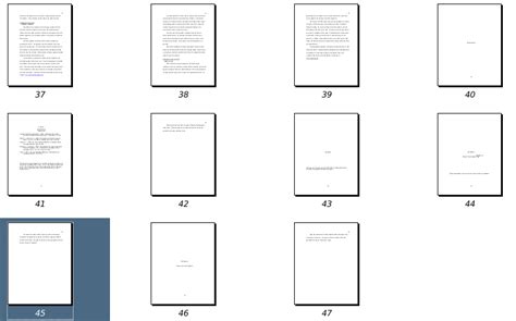 Table Of Contents Cover Pages For References Appendix Fit Them