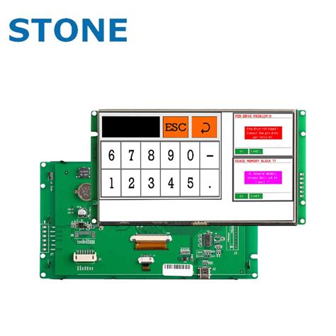 7 Inch Display With Touch Screen Tft Lcd Module Stone Hmi Solutions Artofit