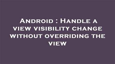 Android Handle At Frank Duke Blog