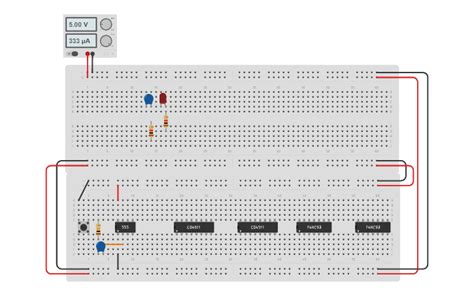 Circuit Design Contador 0 A 99 Tinkercad