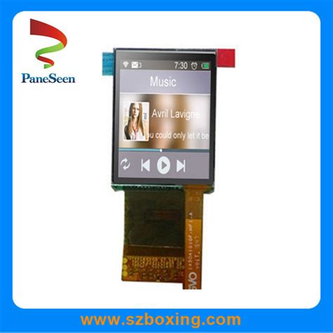 TFT LCD With Resolution For Portable Device LCD Display And TFT LCD Price