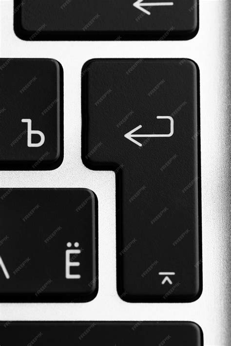 premium photo black keys of computer keyboard closeup