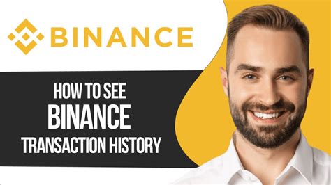 How To See Binance Transaction History Ai Hipe YouTube