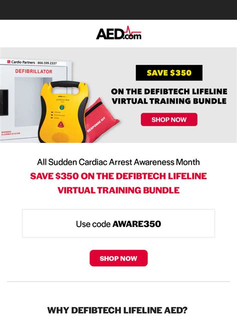 Now 350 Off Defibtech Aed Bundle Including Cpraed Training