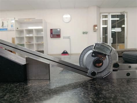 Bevel Protractor Calibration Process With Angle Blocks Fahmi Firman