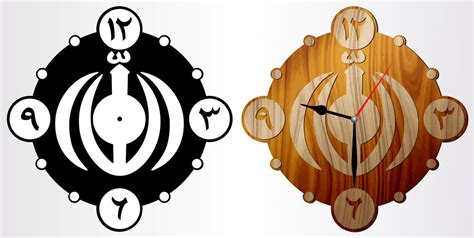 Laser Cut Clock Vector Art Icons And Graphics For Free Download
