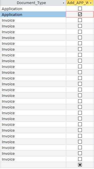 MS ACCESS Query Stack Overflow