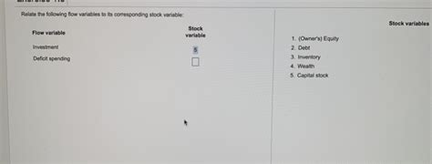 Solved Relate The Following Flow Variables To Its Chegg Com