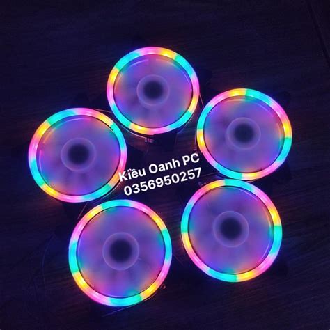 Mua Quạt tản nhiệt Fan Led COOLMOON S RGB LED Không cần Hub giá rẻ nhất TecKi Vn