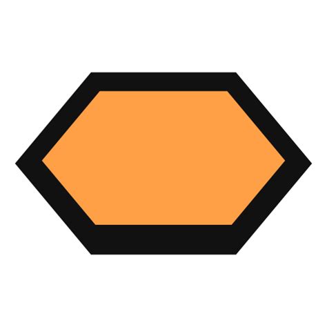 Flowchart Symbol Chart Diagram Shape Hexagon Preparation Icon