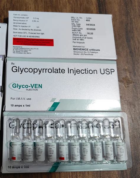 Glycopyrrolate Injection Pyrolate Injection Latest Price Manufacturers And Suppliers